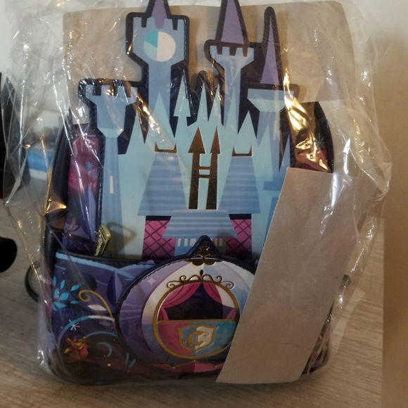 Loungefly | Bags | Loungefly Cinderella Castle Mini Backpack | Poshmark